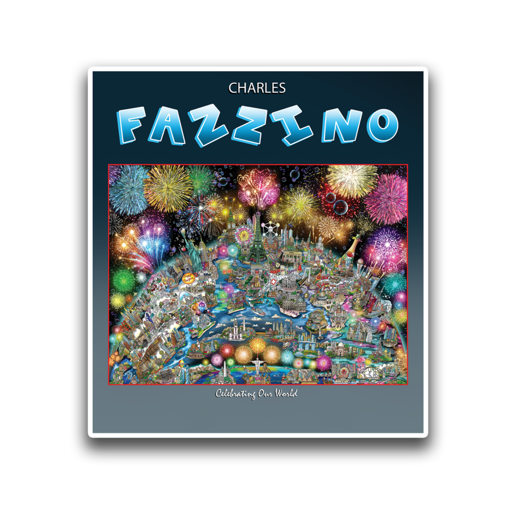 Fazzino- Celebrating Our World Art Book - Central Galleries
